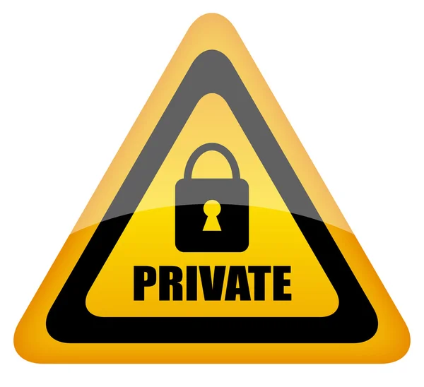 Password protected warning sign Stock Vector by ©Arcady 263855942
