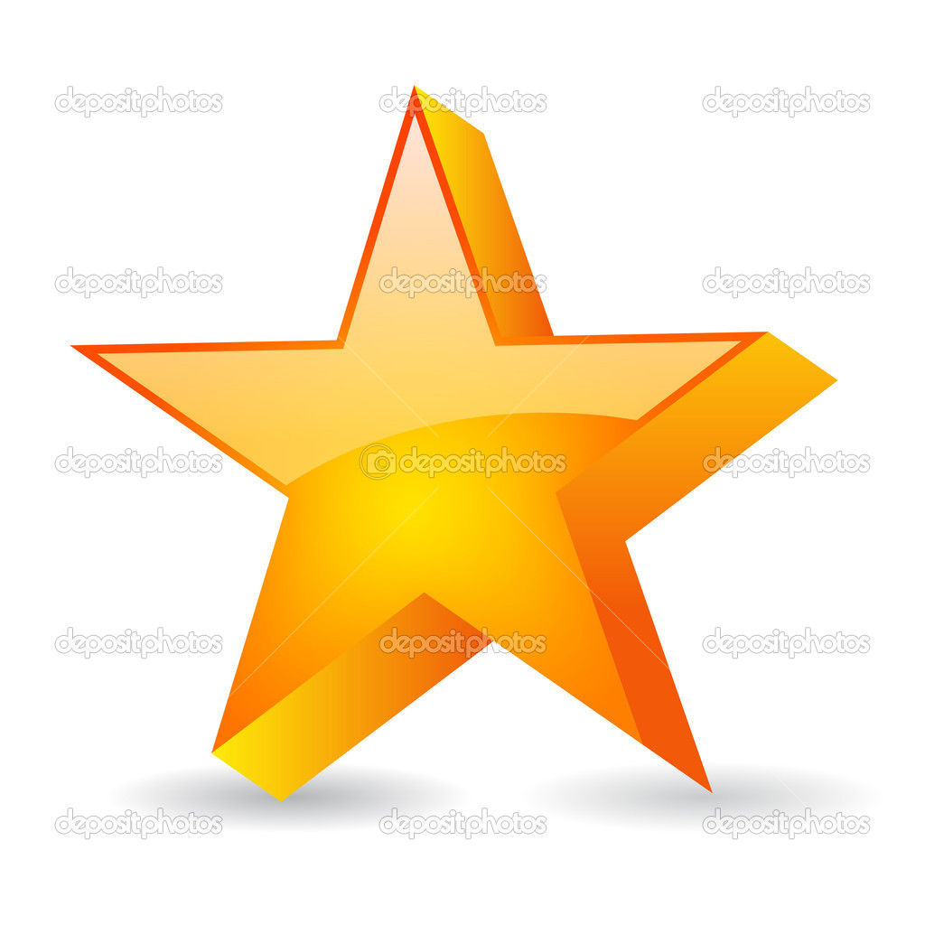 Vector glass star Stock Vector Image by ©Arcady #22014173