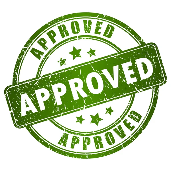 goedgekeurde stempel — Stockvector © Seamartini #4650945