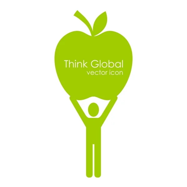 Think global Vector Art Stock Images | Depositphotos