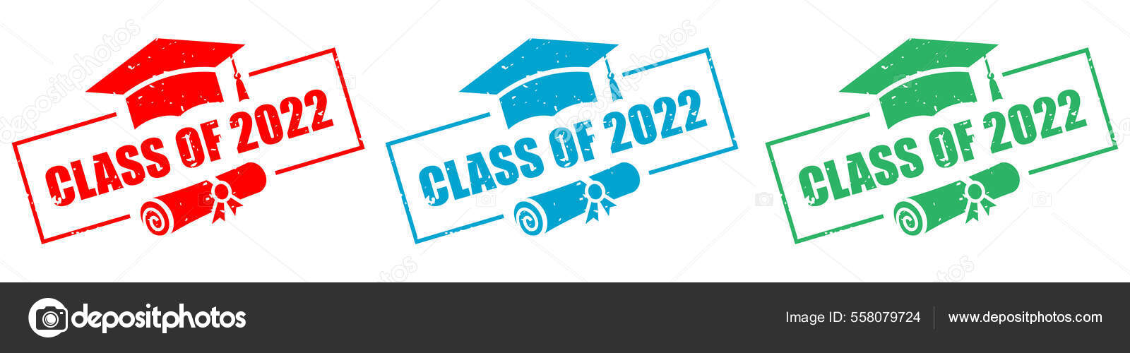 Class 2022 Vector Grunge Signs White Background Stock Vector Image by ...