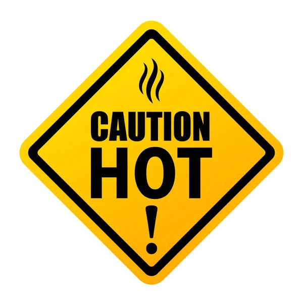 Caution hot surface Vector Art Stock Images | Depositphotos