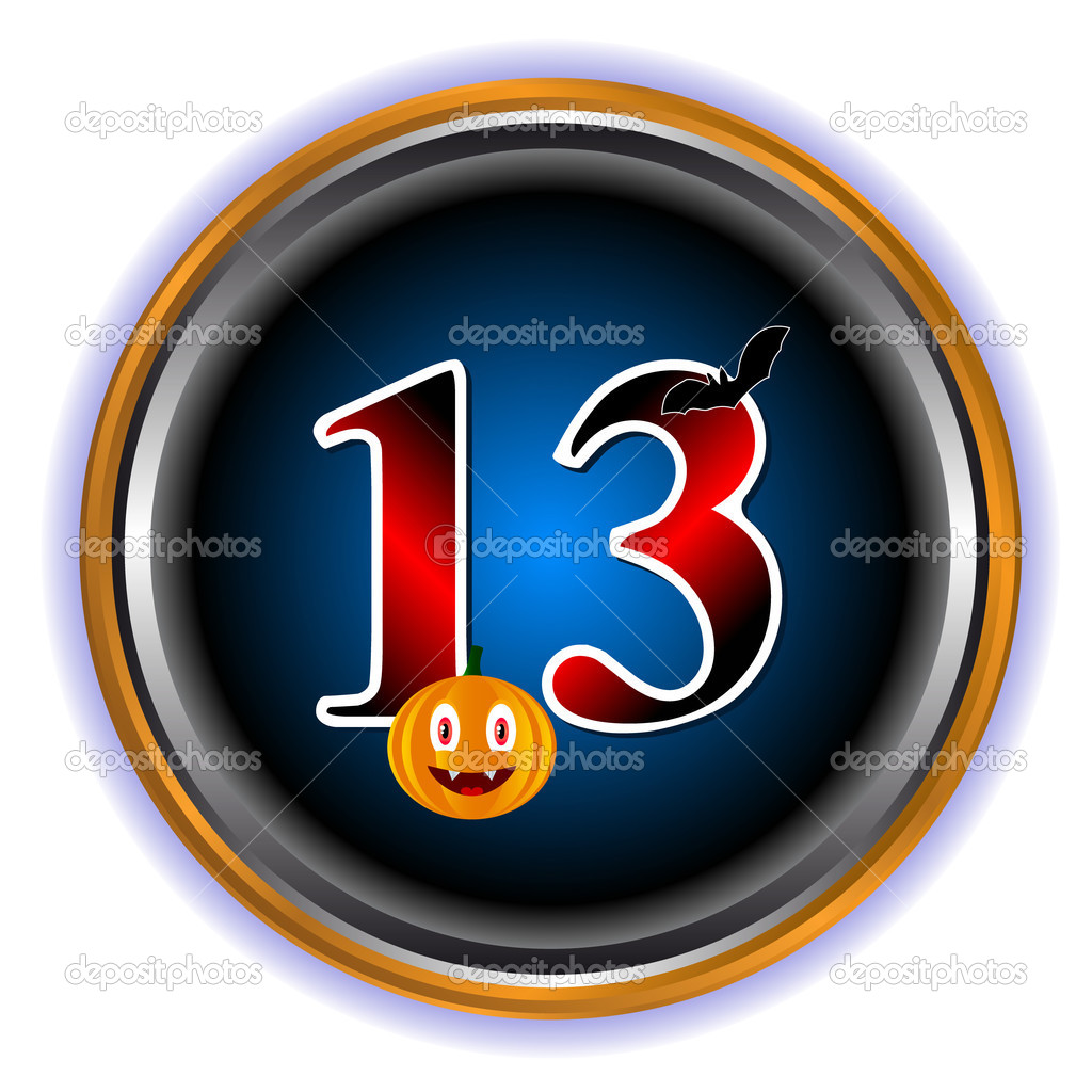 Symbol thirteen — Stock Vector © ylivdesign #12666160