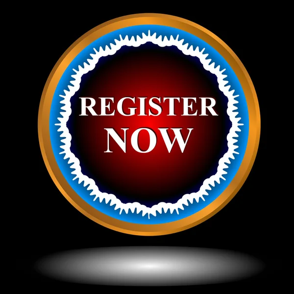 Register now logo Stock Vector Image by ©ylivdesign #18675127