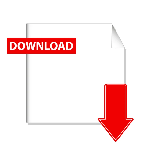 Vector pdf download button Stock Vector Image by ©ylivdesign #36866195