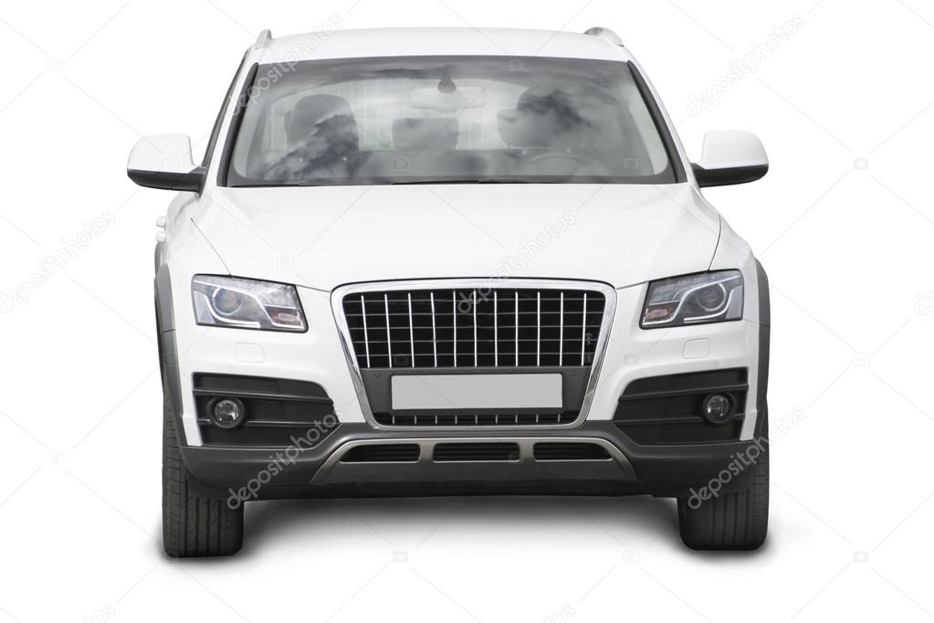 White SUV isolated – Stock Editorial Photo © Apriori #16256981
