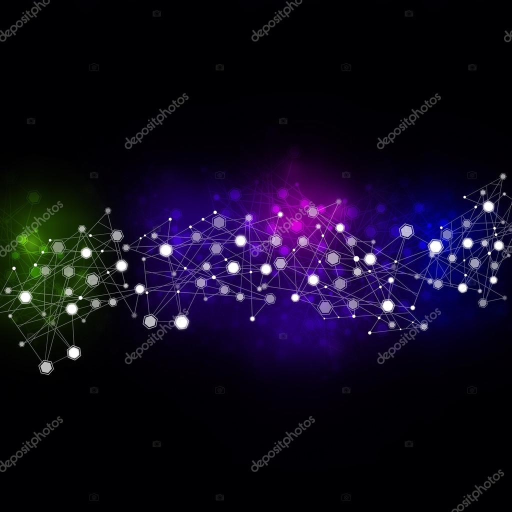 Colorful Network Background — Stock Photo © alexaldo #41843267
