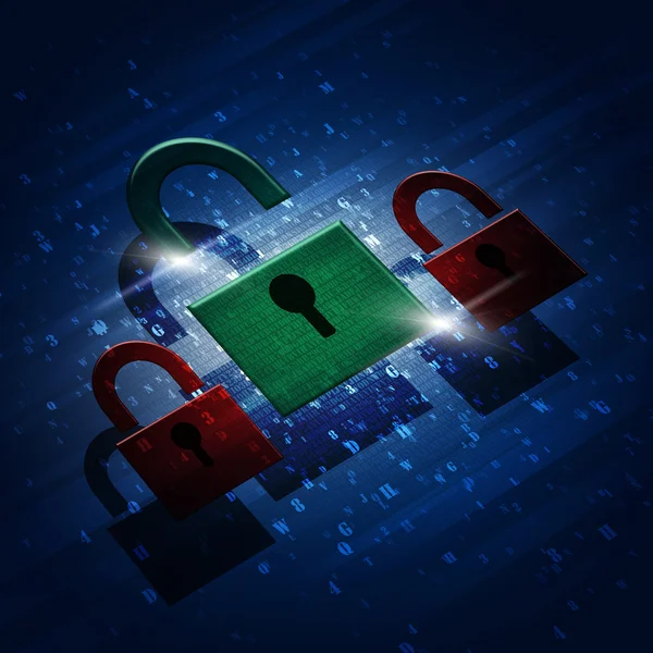 Abstract Security Locks - Stock Image - Everypixel