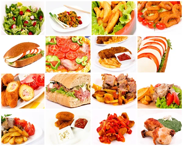 Fast food collage Stock Photos, Royalty Free Fast food collage Images ...