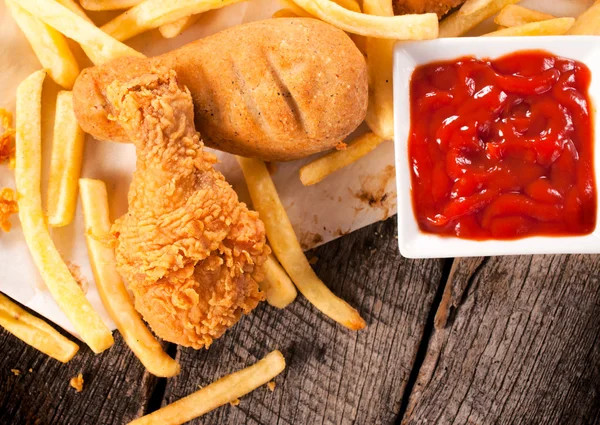 Deep fried chicken - Stock Image - Everypixel