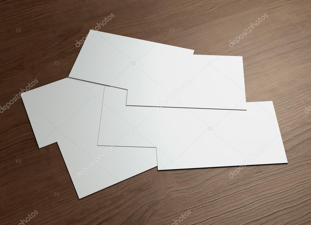 Difference business cards design presentation — Stock Photo © realcg ...