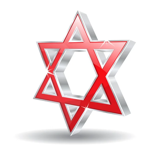 3d Glossy Vector Jewish Icon — Stock Vector © rizwanali3d #21361207