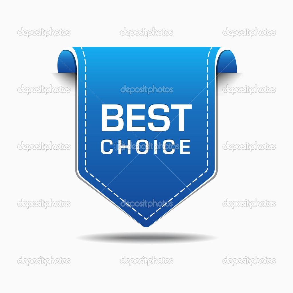 Best Choice Blue Label Icon Vector Design Stock Vector by ©rizwanali3d ...