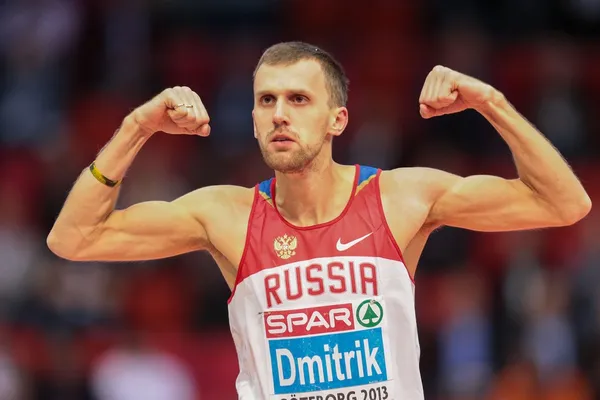 European Indoor Athletics Championship 2013. Aleksey Dmitrik - Stock ...