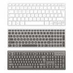Vector keyboard template Stock Vector Image by ©tuulijumala #2824600