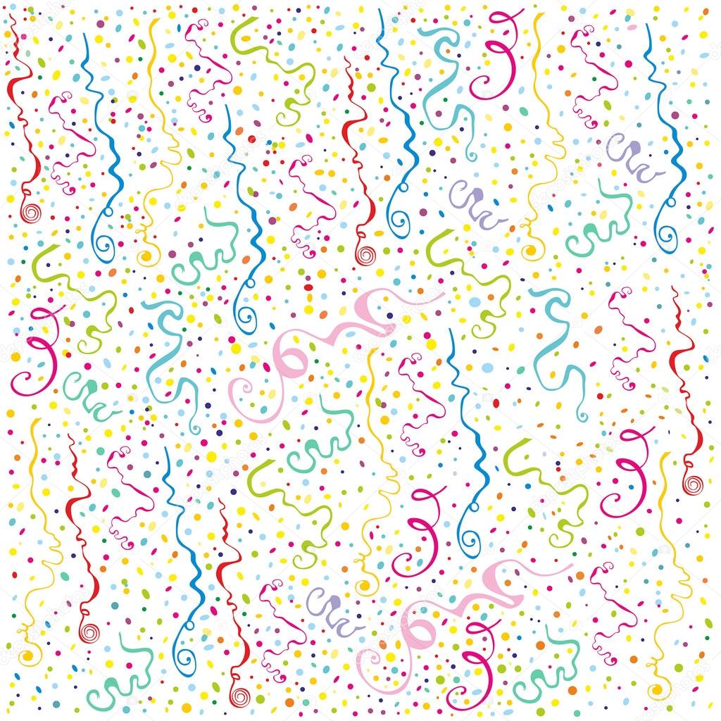 Confetti Stock Vector Image by ©Volykievgenii #37230615