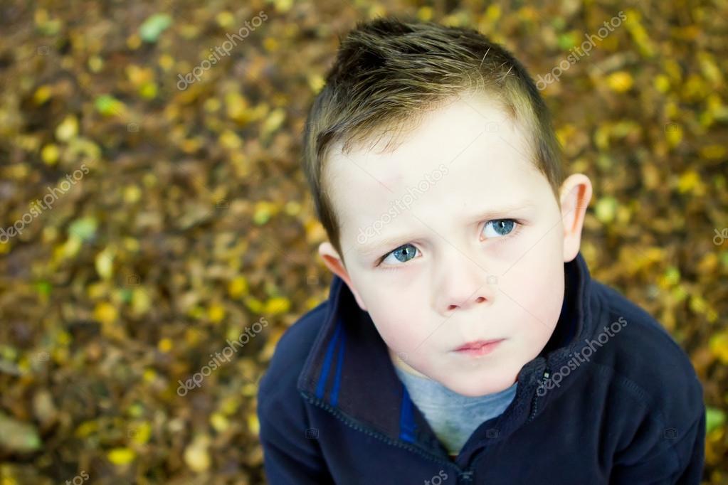 Boy Looking To The Left
