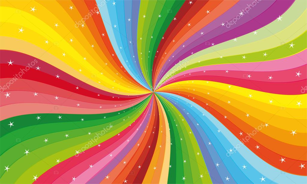 Colorful rainbow Stock Vector Image by ©toomi123 #14345725