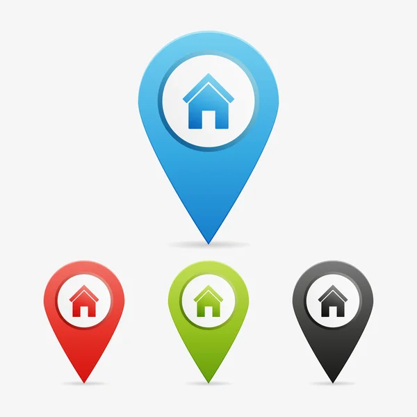 Location pointers Stock Vector Image by ©s_amado #59549945