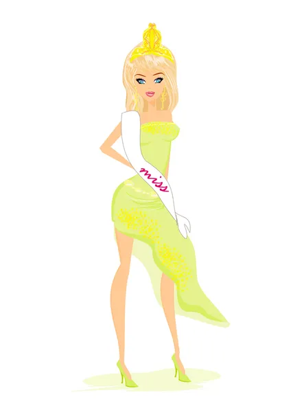 Beauty Queen Illustration