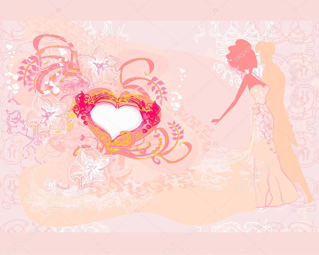 Wedding dancing couple background Stock Vector Image by ©JackyBrown ...