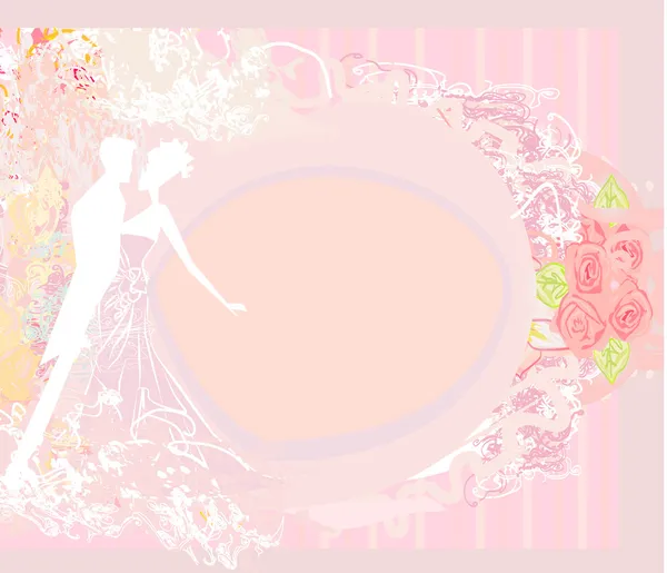Wedding dancing couple background Stock Vector Image by ©JackyBrown ...