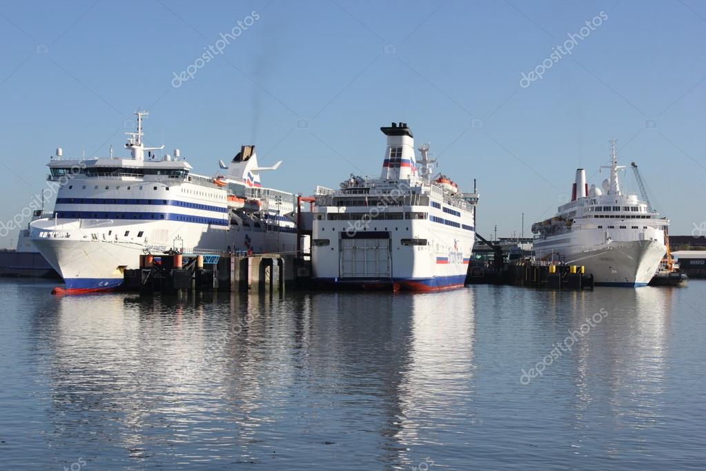 Passenger & car ferries — Stock Photo © 1markim #15338375