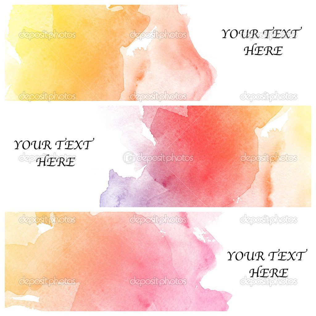 Hand paint background Stock Illustration by ©punphoto #38544469