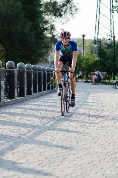 Man bikes in the forest Stock Photo by ©taliashvili92 11333386