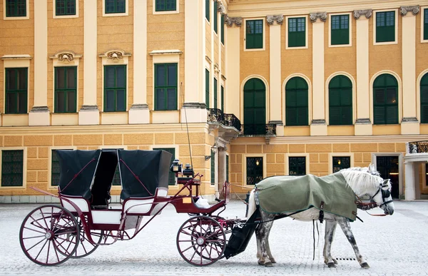 Old style coach with horses - Stock Image - Everypixel