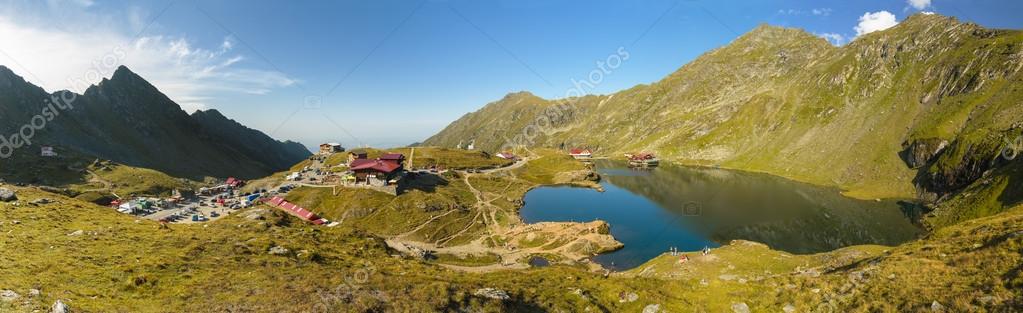 Balea Lago panorama — Foto editorial de stock © Photosebia #37718673