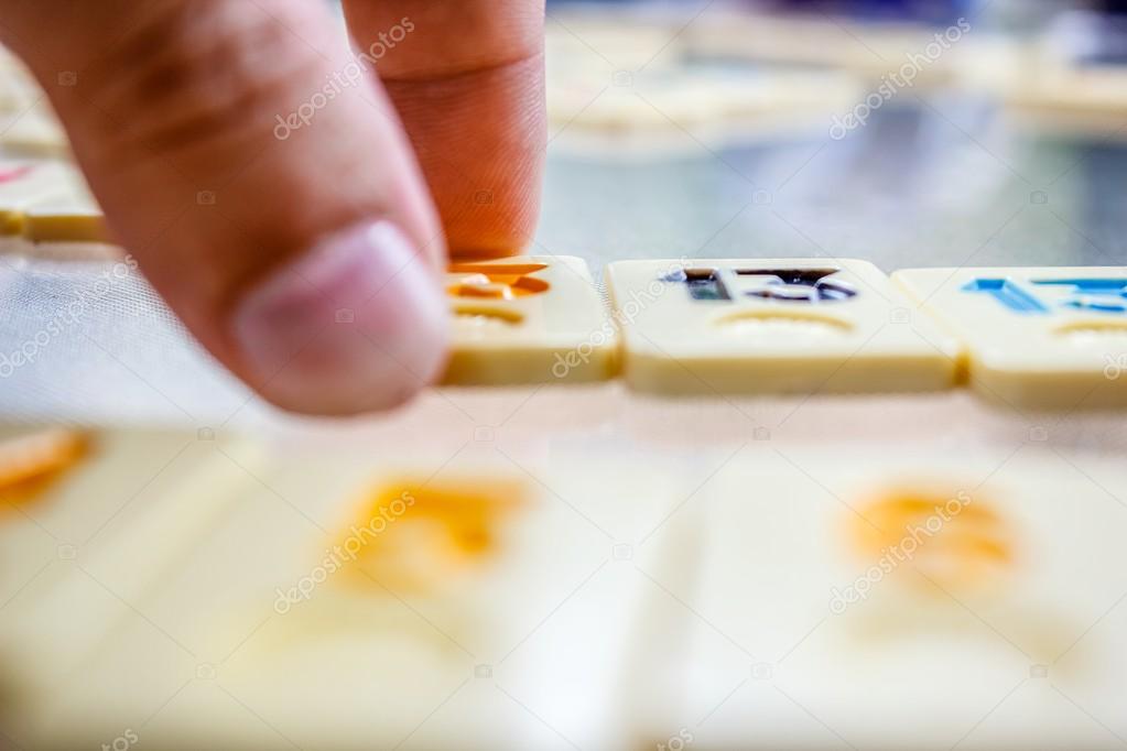 Playing Number Game — Stock Photo © juvelez #18210595