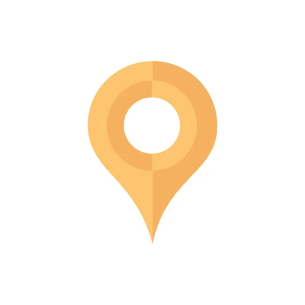 Gps Navigation Pin Vector Illustration Stock Vector Image by ©linefab ...