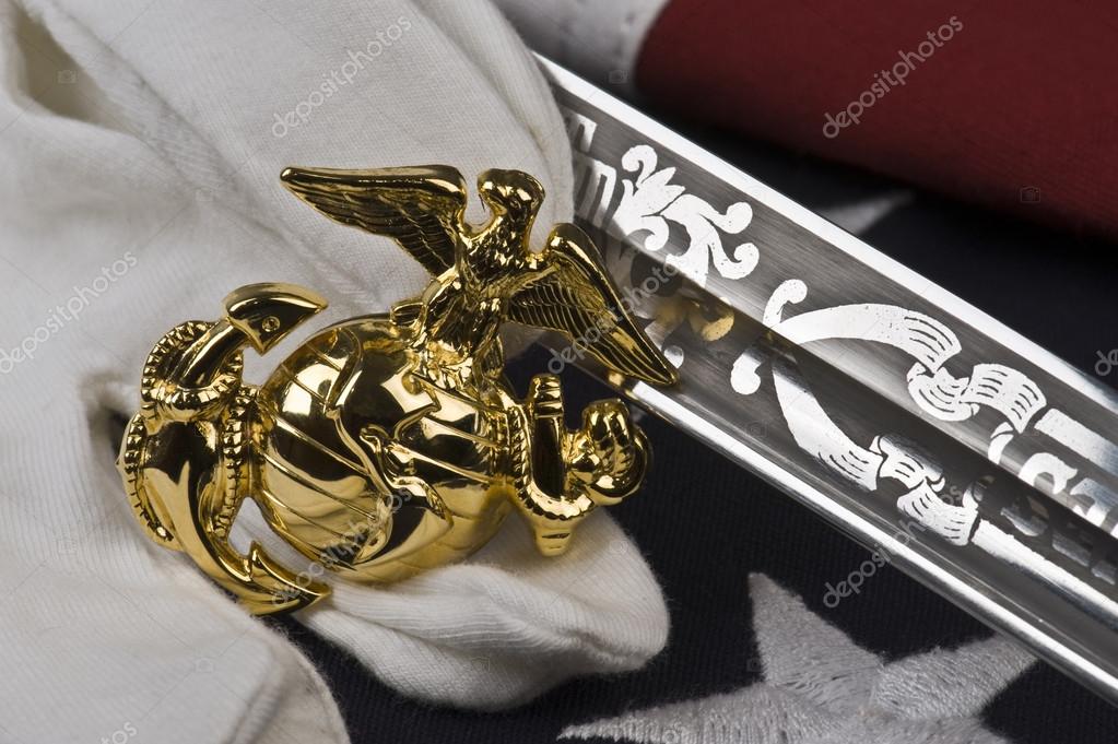 US Marine Corps symbols — Stock Photo © alancrosthwaite #13878536