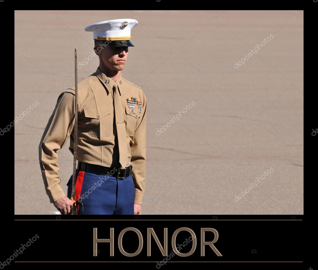 USMC - HONOR – Stock Editorial Photo © alancrosthwaite #14396017