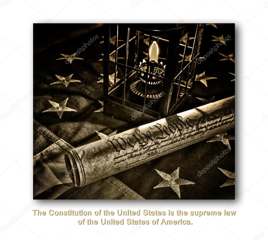 The U.S. Constitution — Stock Photo © alancrosthwaite #15763545