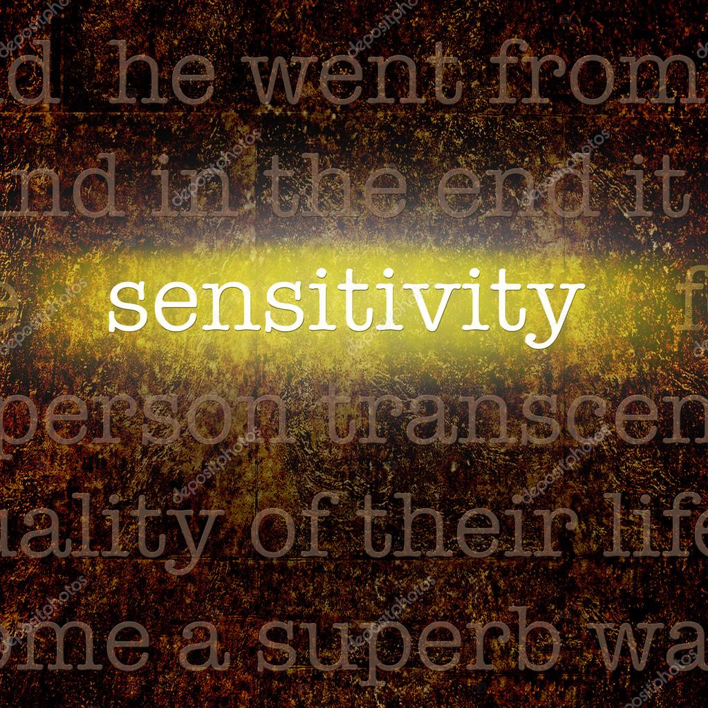 The Word Sensitive