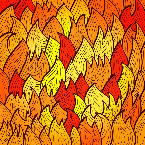 Fire background Vector Art Stock Images | Depositphotos