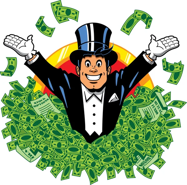 ᐈ Millionaire stock illustrations, Royalty Free millionaire cartoon ...