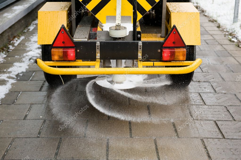 Salt on sidewalk Stock Photo by ©Buurserstraat38 16992875