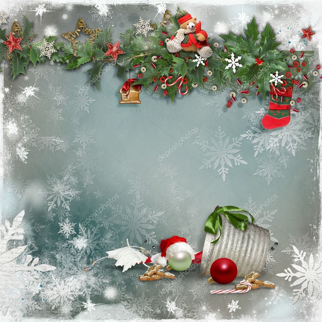 Christmas card — Stock Photo © Alekuwka #14641707