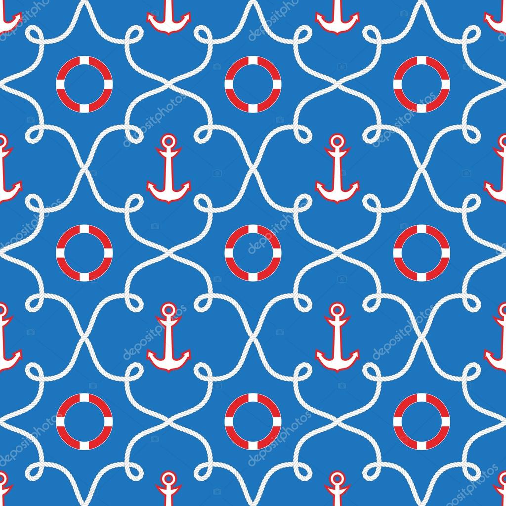 Seamless sea pattern.marine theme Stock Vector by ©NadyaJema 13249335 Seamless sea pattern.marine theme Stock Vector by ©NadyaJema 13249335