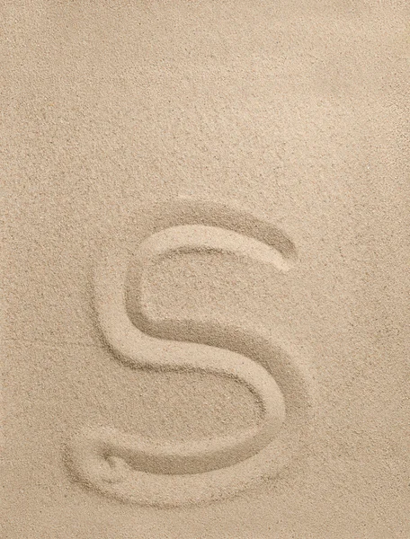 Letter c from sand — Stock Photo © Marysa033 #15888327