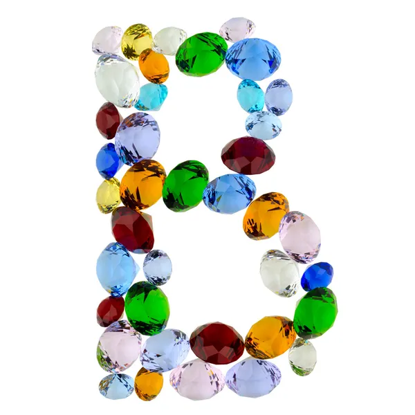 Letter R of gems — Stock Photo © Marysa033 #20717167