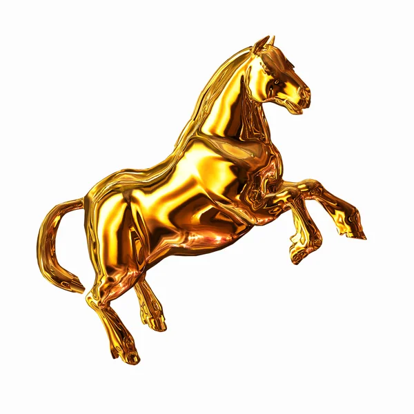 Golden horse Stock Photos, Royalty Free Golden horse Images | Depositphotos