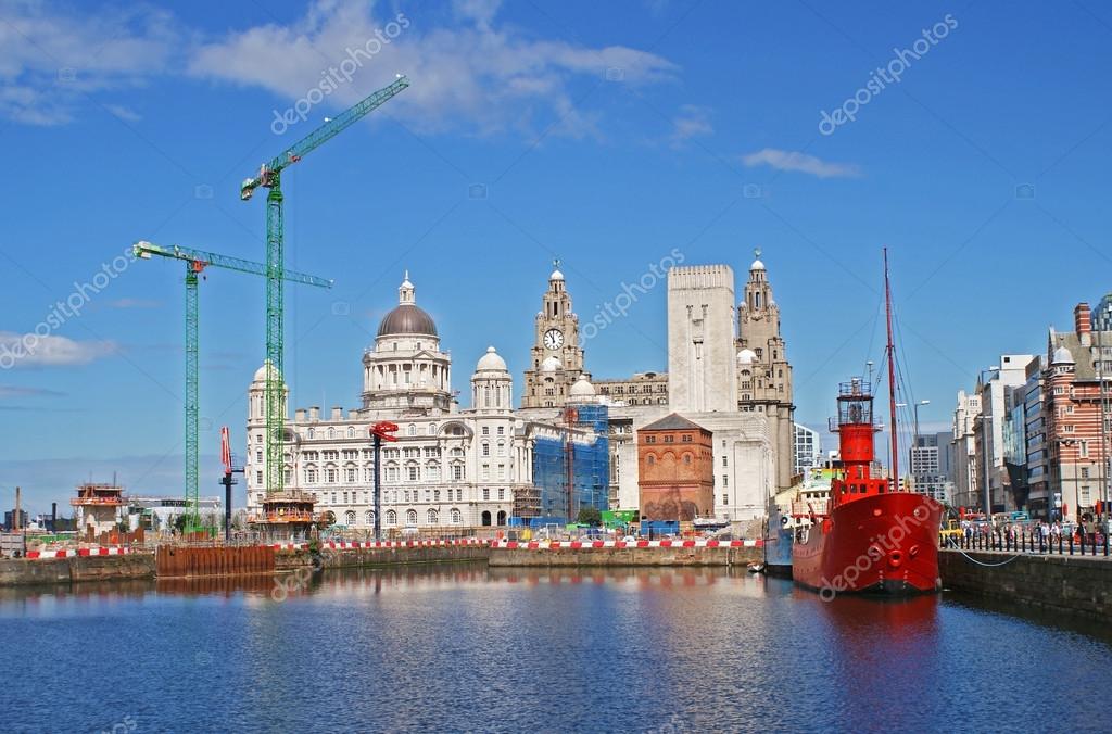 Liverpool Docks — Stock Photo © petrafler #43040865