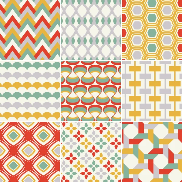Seamless retro pattern Stock Vector Image by ©pauljune #18880325