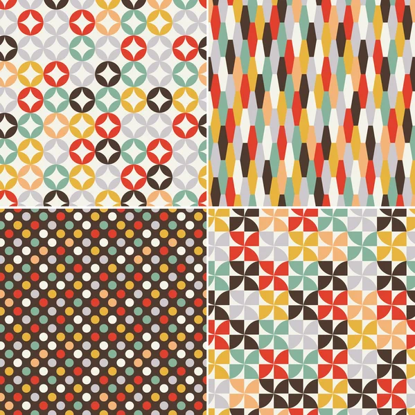 Seamless retro pattern — Stock Vector © pauljune #25235925