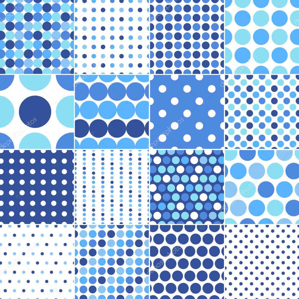 Seamless polka dots print Stock Vector by ©pauljune 25329057