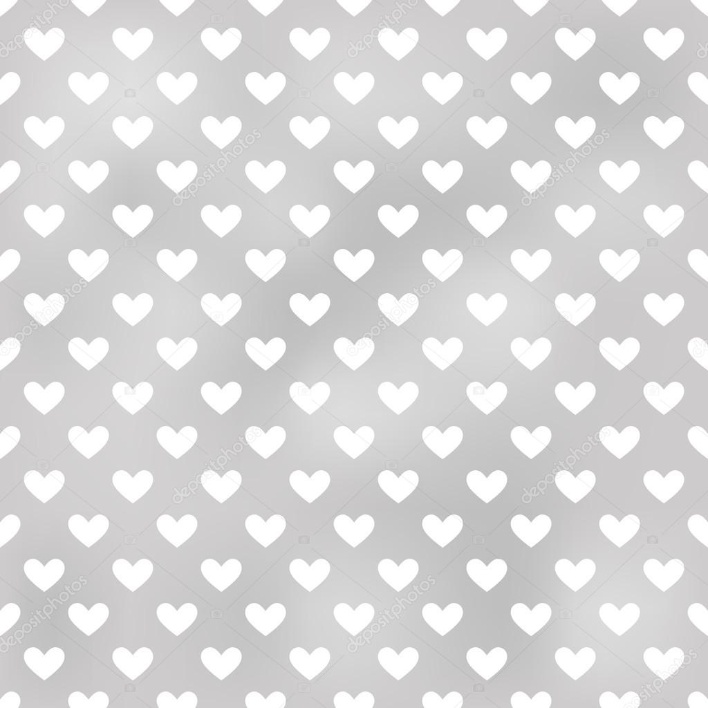 Seamless grey heart textured background Stock Vector Image by ©pauljune ...